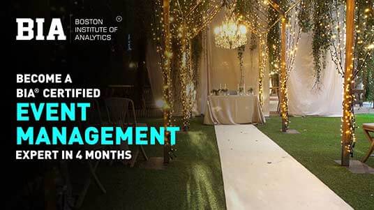 Event Management - Boston Institute Of Analytics LLC