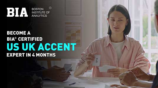 US/UK Accent - Boston Institute Of Analytics