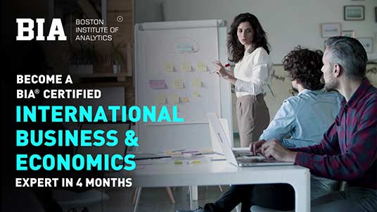 International Business And Economics - Boston Institute Of Analytics LLC